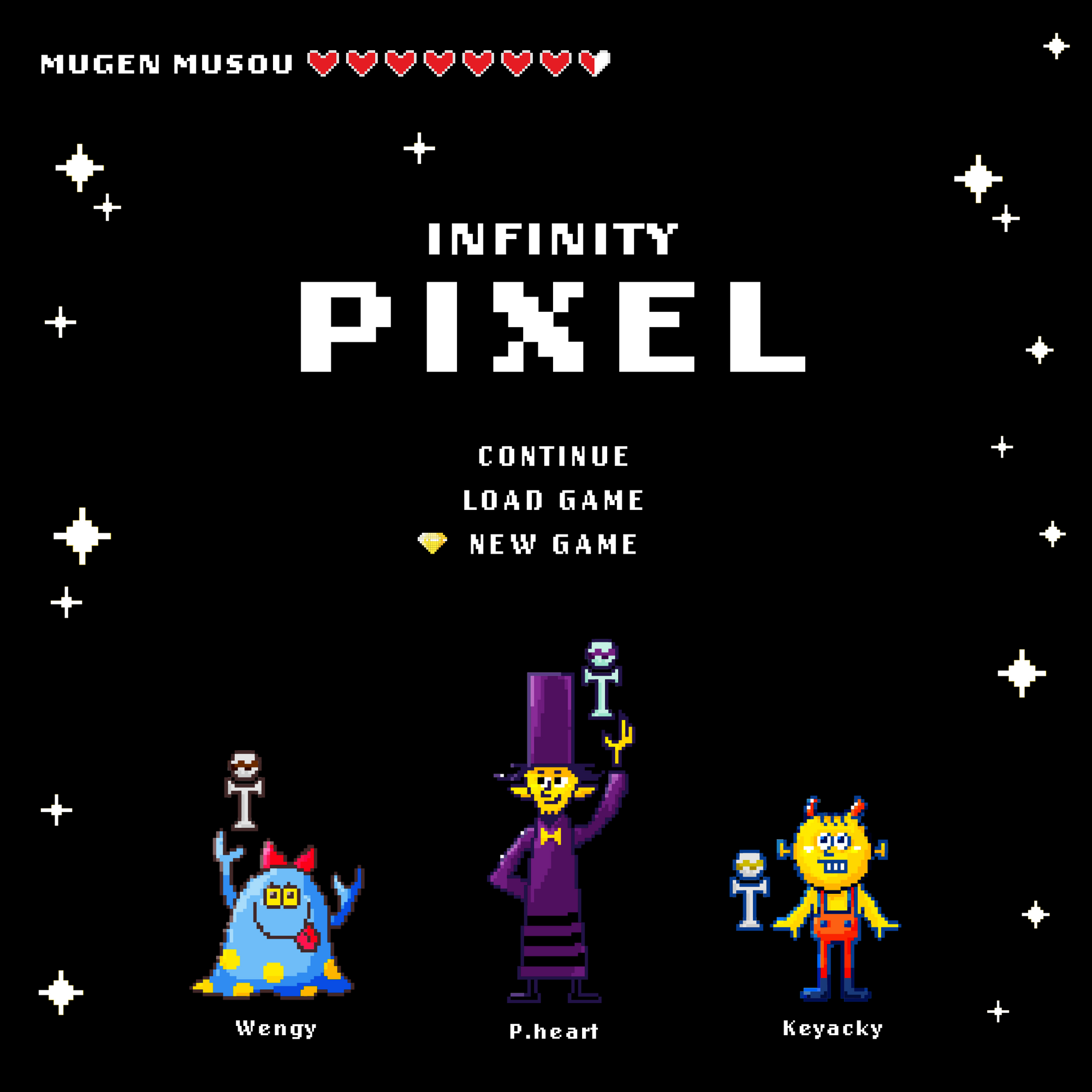 INFINITY 【PIXEL-Purpleheart-】 – MUGEN MUSOU Online Store